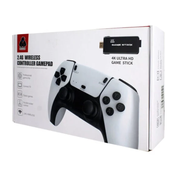 Consola game stick hdmi controller gamepad wireless 2.4g con juego ...