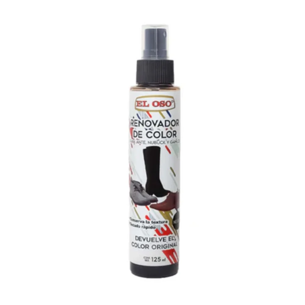 Renovador de color en spray para ante, nubuck y gamuza 125ml / el oso ...