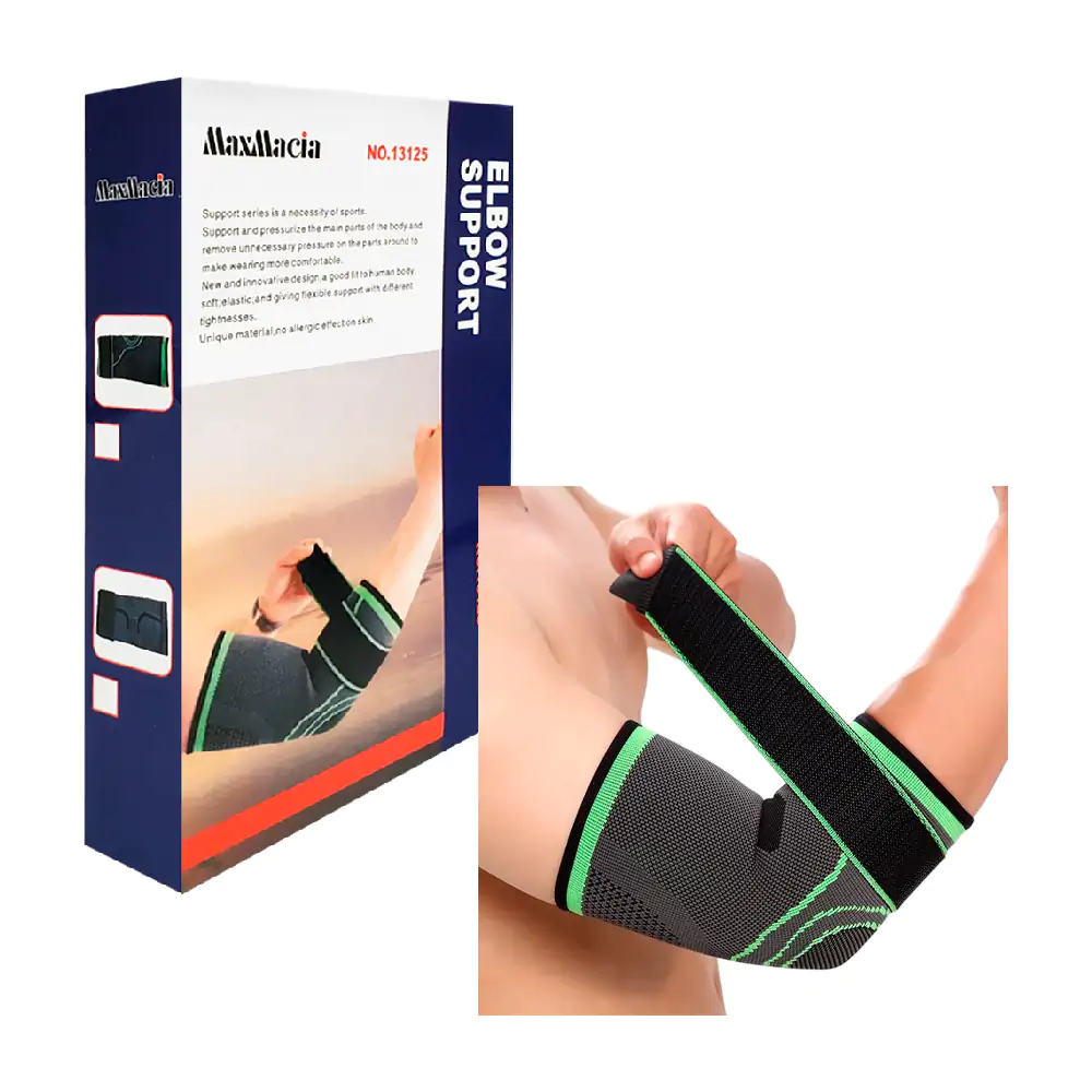 Codera de compresión ajustable con banda de velcro / elbow support ...